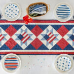 Land Of Liberty Table Runner Quilt Kit » QuiltComfort.com