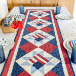 Land Of Liberty Table Runner Quilt Kit » QuiltComfort.com
