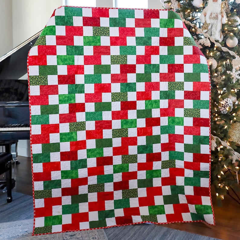 Brick Merry Christmas Quilt Kit - Complete Kit » QuiltComfort.com