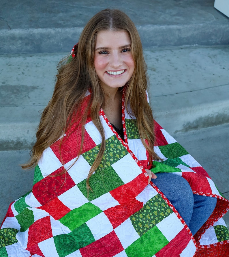 Brick Merry Christmas Quilt Kit - Complete Kit » QuiltComfort.com
