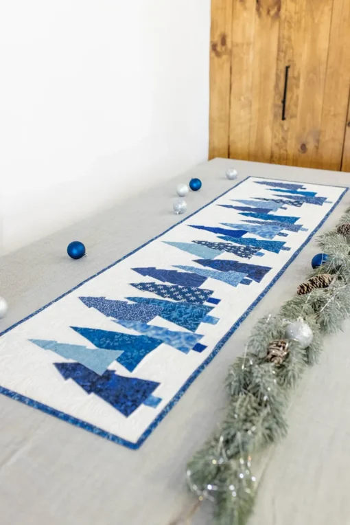 Magical Winter Forest Table Runner Quilt Kit - ALL PRE CUT ...