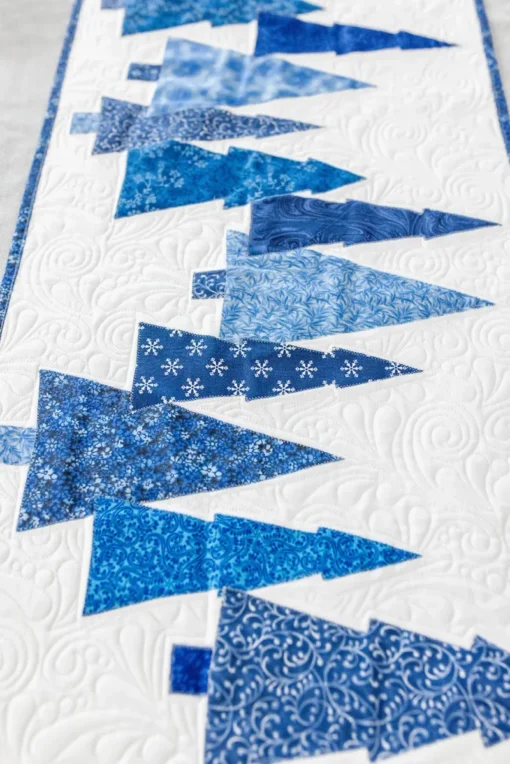 Magical Winter Forest Table Runner Quilt Kit - ALL PRE CUT ...